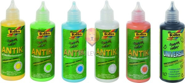 Folia Lepljive barve za steklo Funny Color Antik 80 ml