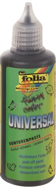 Folia Lepljive konture za steklo Funny Color 80 ml