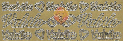 Lacara Nalepke VABILO in ZAHVALA