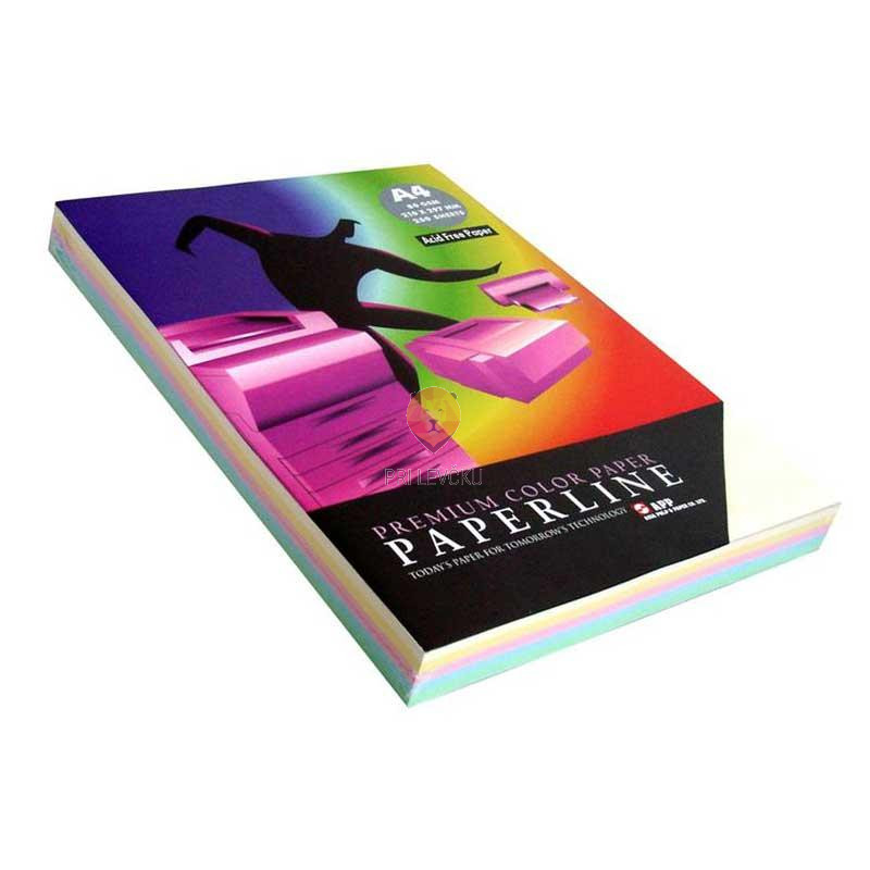 Lacara Barvni papir pastelni miks A4 80g/m 250 kosov