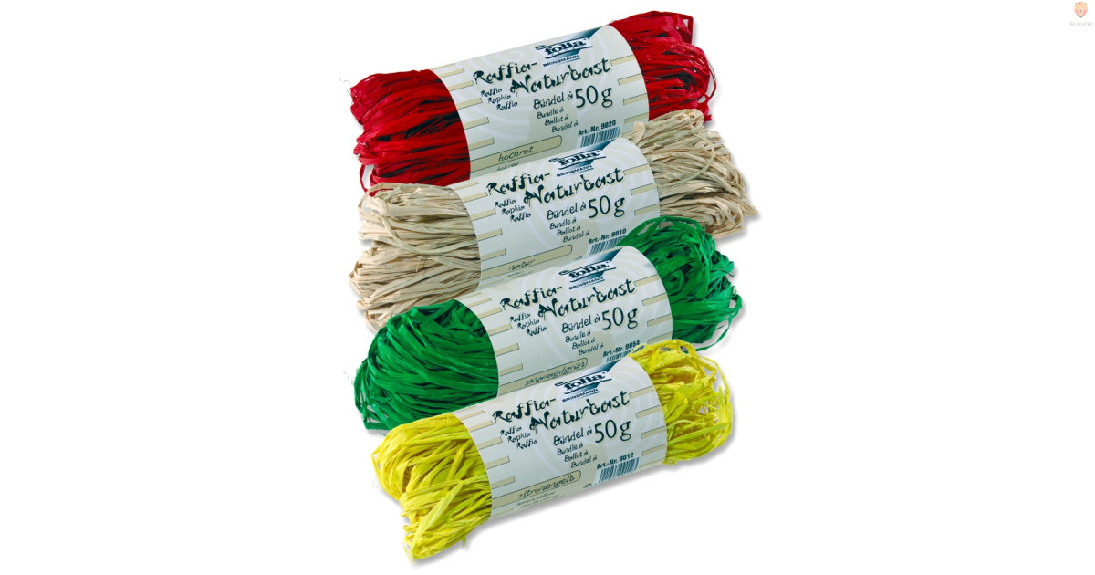 Folia Barvna rafija 50g